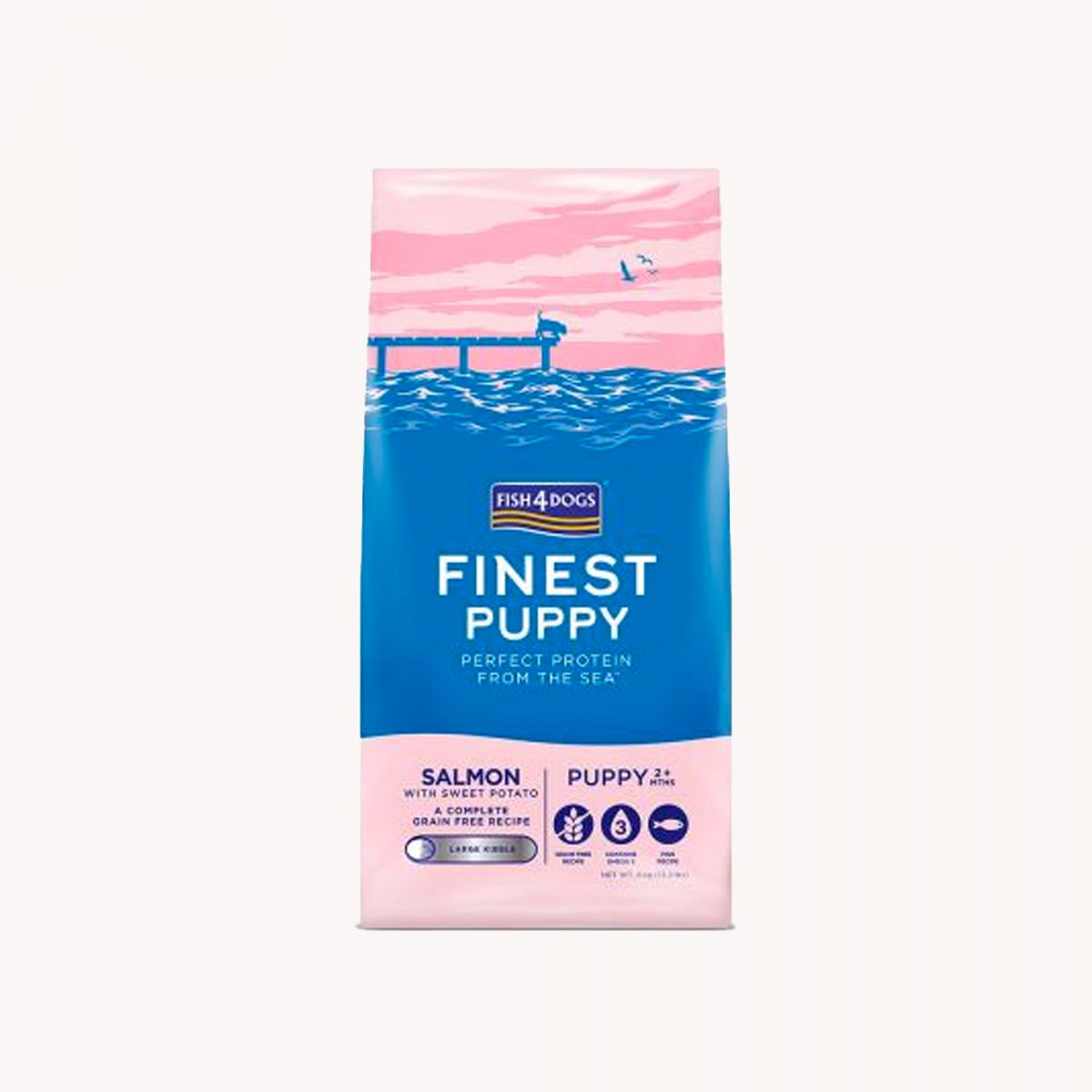 Fish4Dogs FINEST PUPPY Losos, veliko zrno - Cijena - Pet direkt d.o.o.