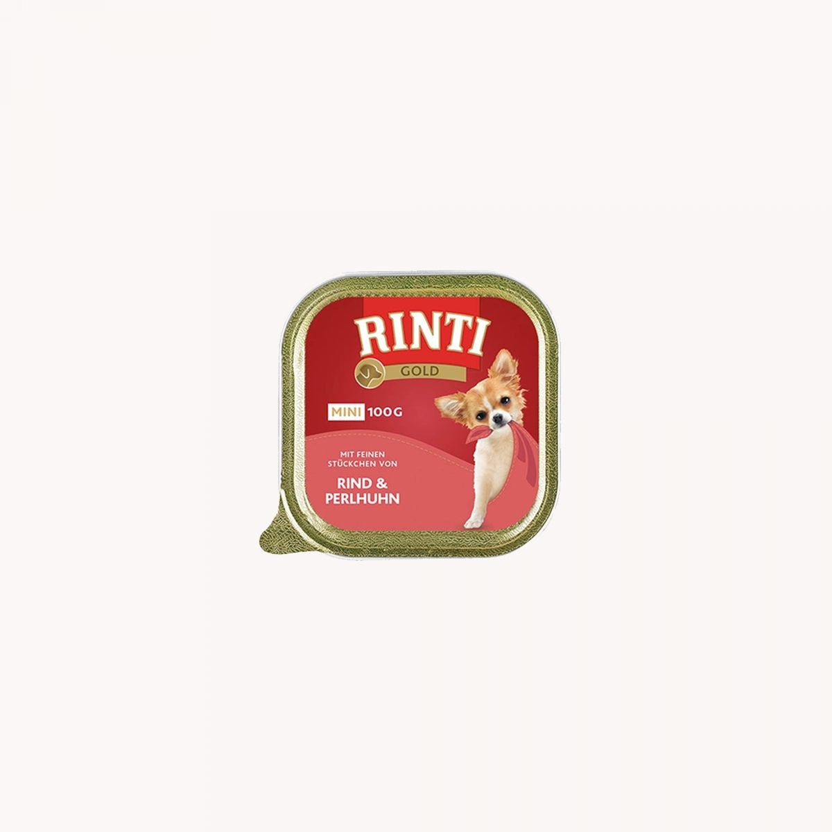 RINTI Gold MINI govedina i biserka 100g - Cijena - Pet direkt d.o.o.